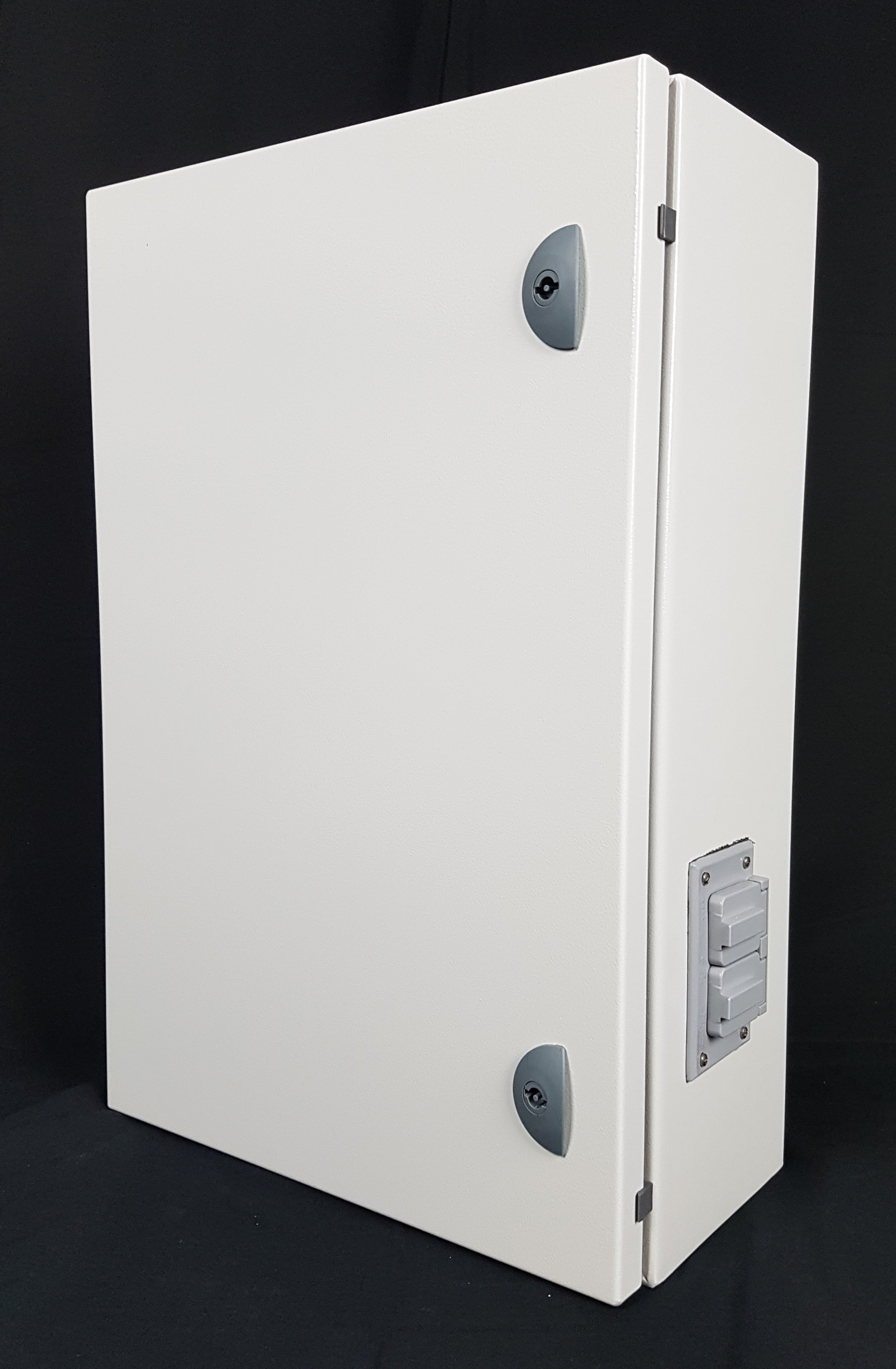 ETA Enclosure 24" x 16" x 8" - NEMA4 with Duplex Receptacle – Electram